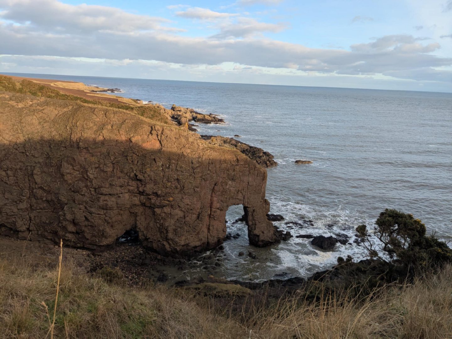 Major collapse threatens Boddin Point's 18th-century lime kilns