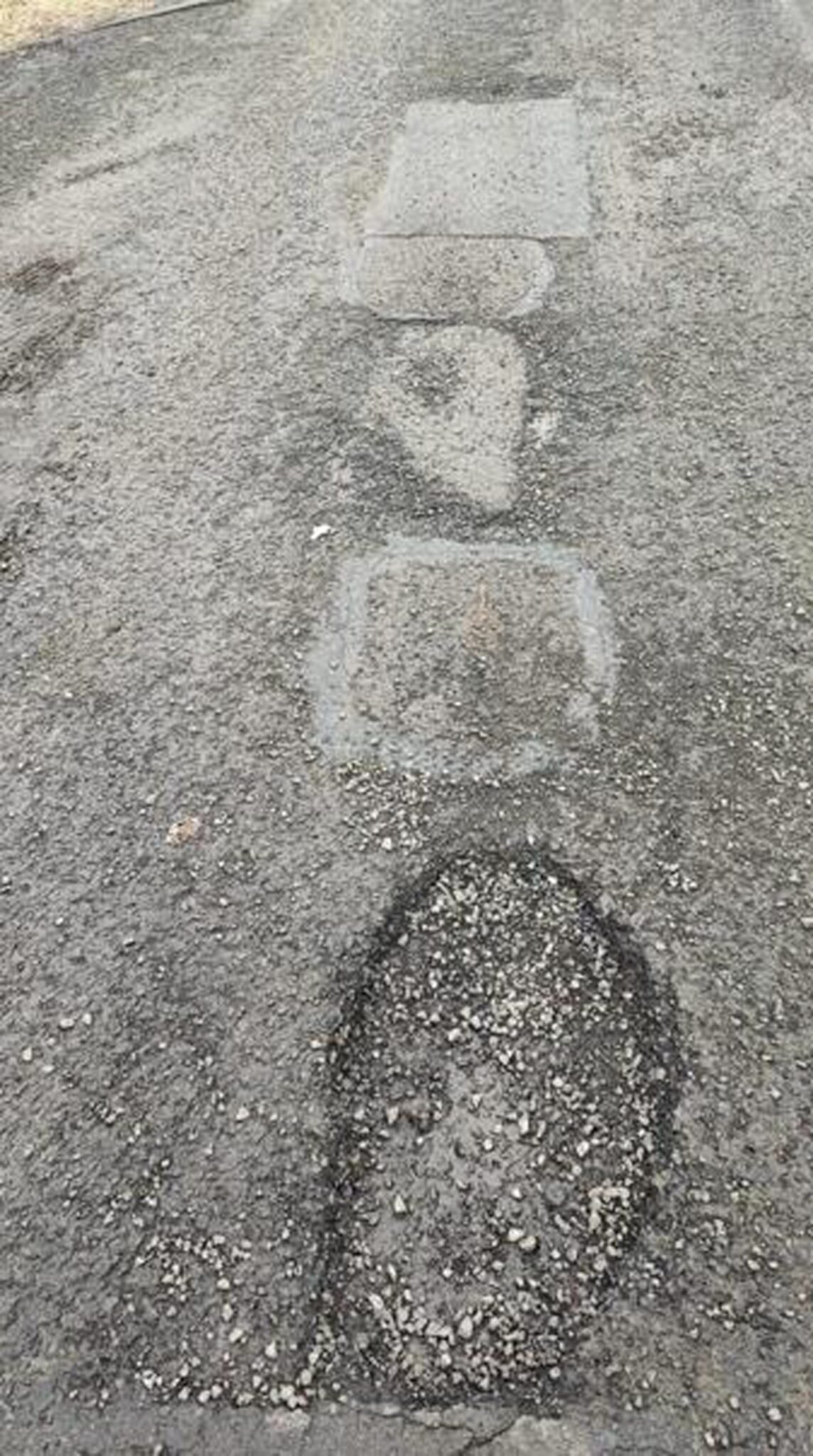 Potholes force Perth OAPs to walk on rough ground outside homes