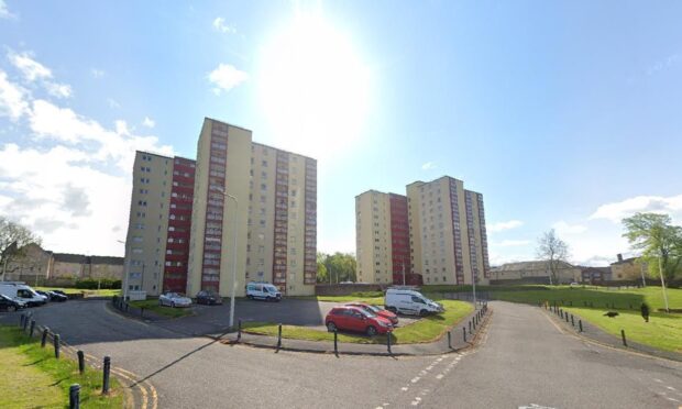 Man, 34, arrested after 'slashing' at Dunfermline flats