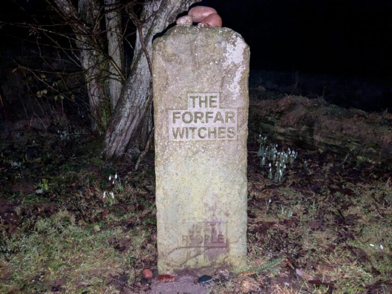 What dark discovery did I make while exploring Forfar Loch?