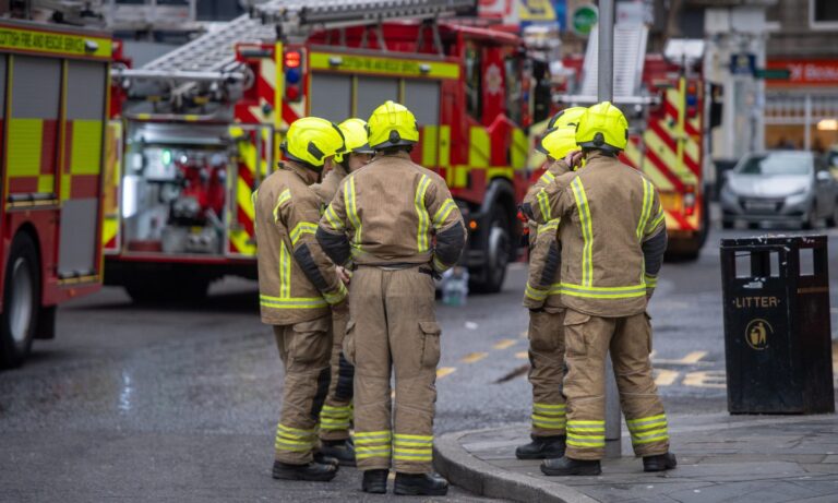 Tayside and Fife firefighter injuries revealed including broken spine