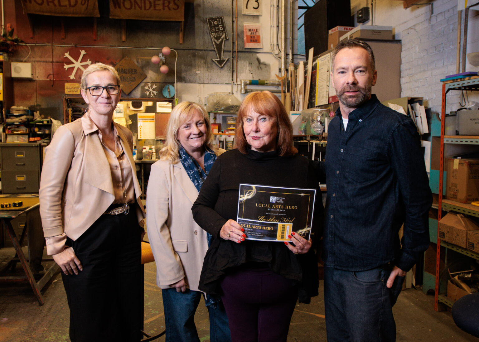 Dancer named as winner of first ever Dundee Rep award