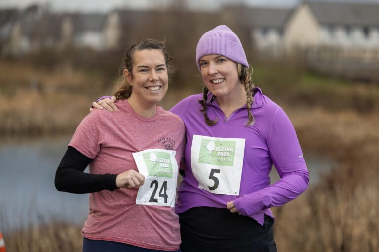Runners embrace Bertha Park winter 10k trail in Perth