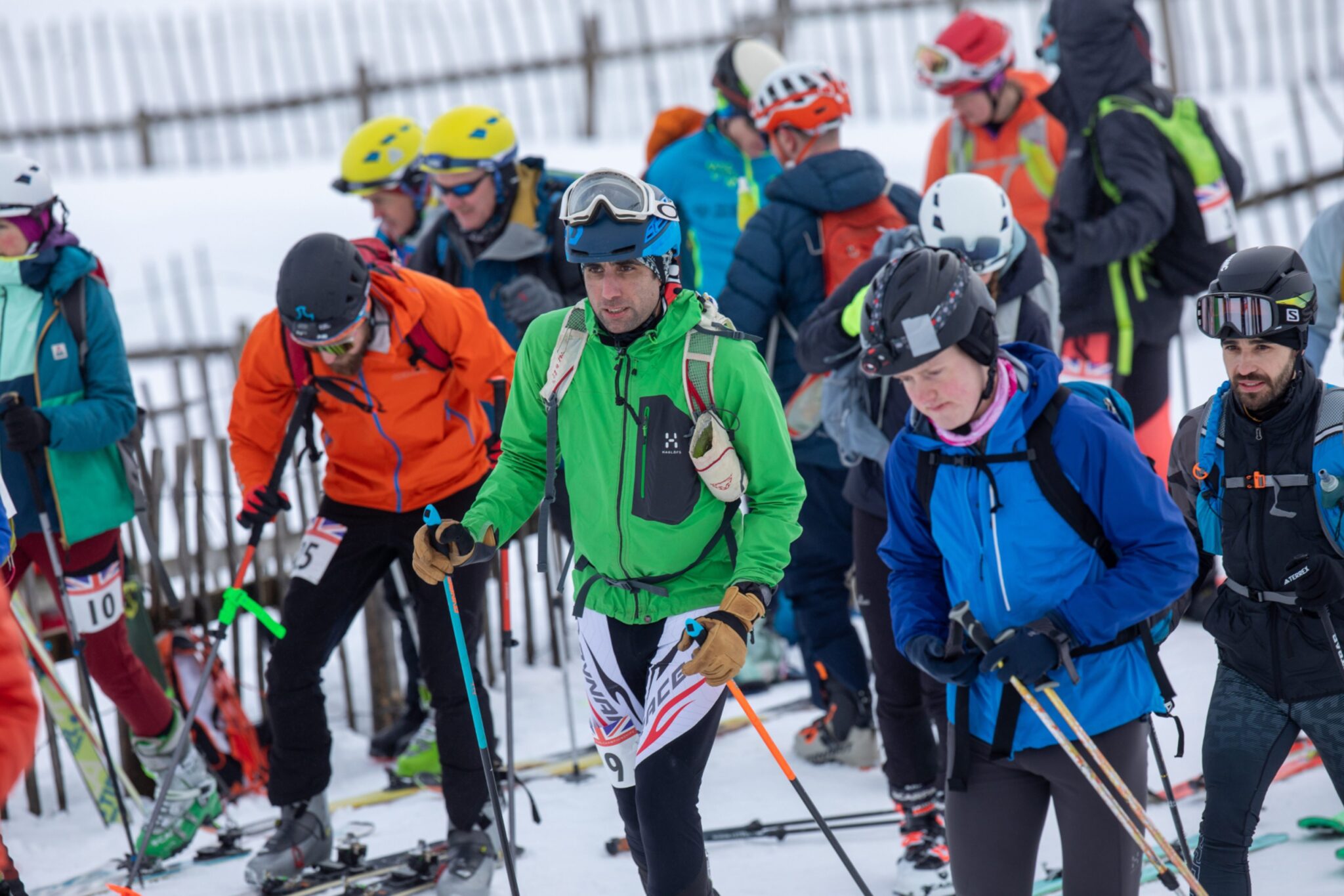 British Skimo Championships bring excitement to Glenshee