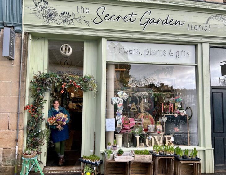 Dunblane florist reveals why she is selling The Secret Garden