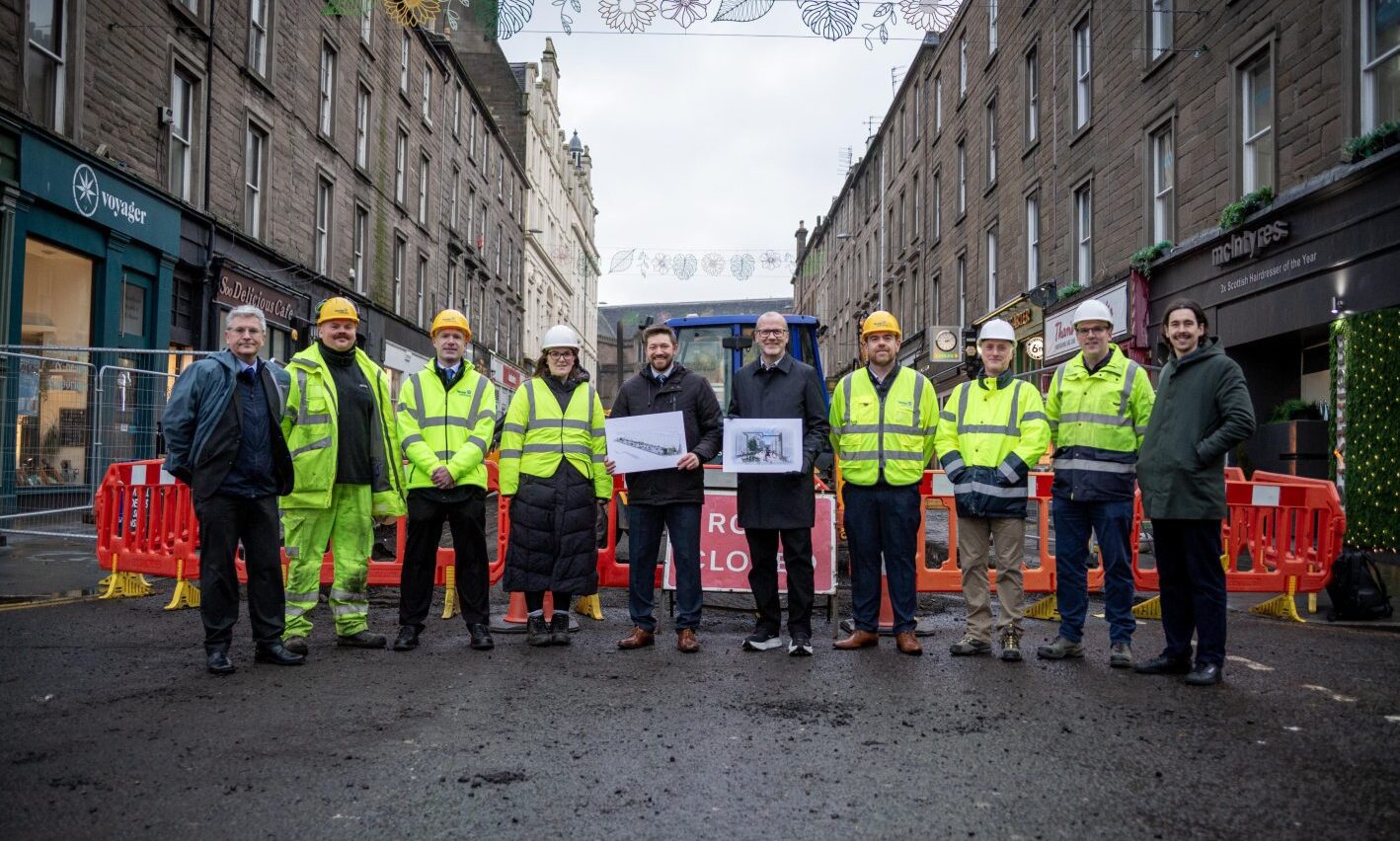 Work begins on £2m Dundee Union Street transformation