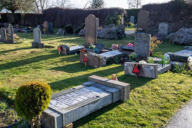 Locals slam 'purge' of faulty gravestones at Perthshire cemetery
