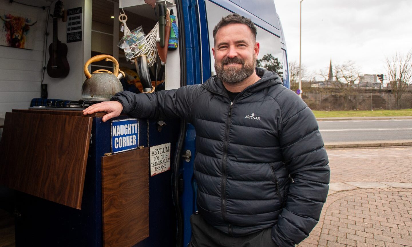 Meet Dundee's ‘Scottish Man in a Van’ travelling Scotland full-time