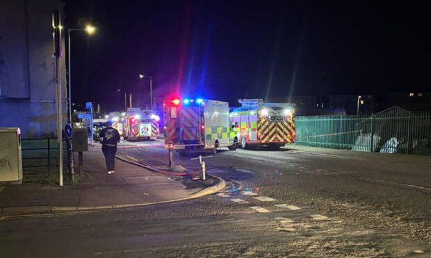 Firefighters battle Dundee house fire for more than six hours