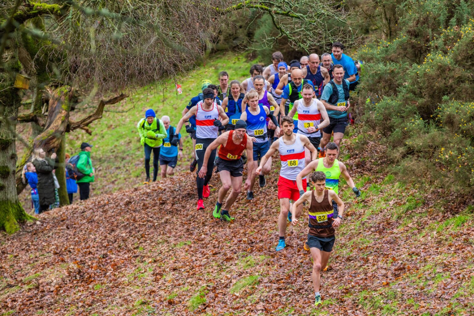 Bishop Hill Race in Fife draws competitors for challenging hill run