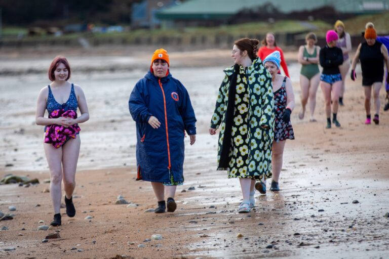 St Andrews International Women’s Day dook at East Sands