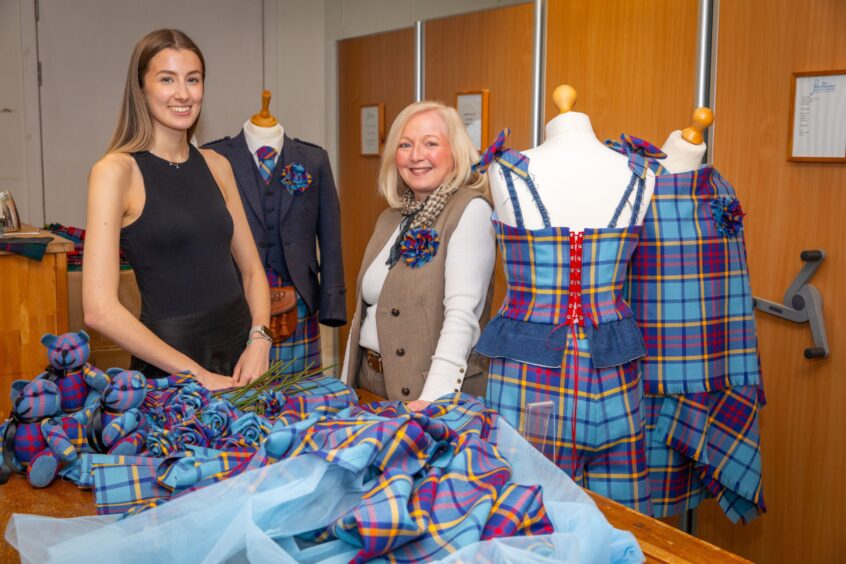 Forfar tartan firm Dressed to Kilt in Big Apple