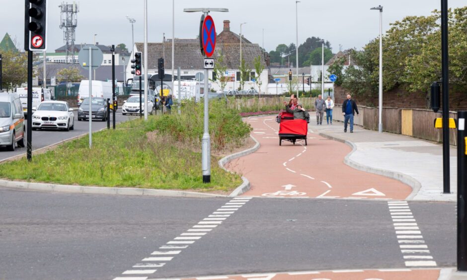 Official opening for 'innovative' £14m Arbroath active travel project