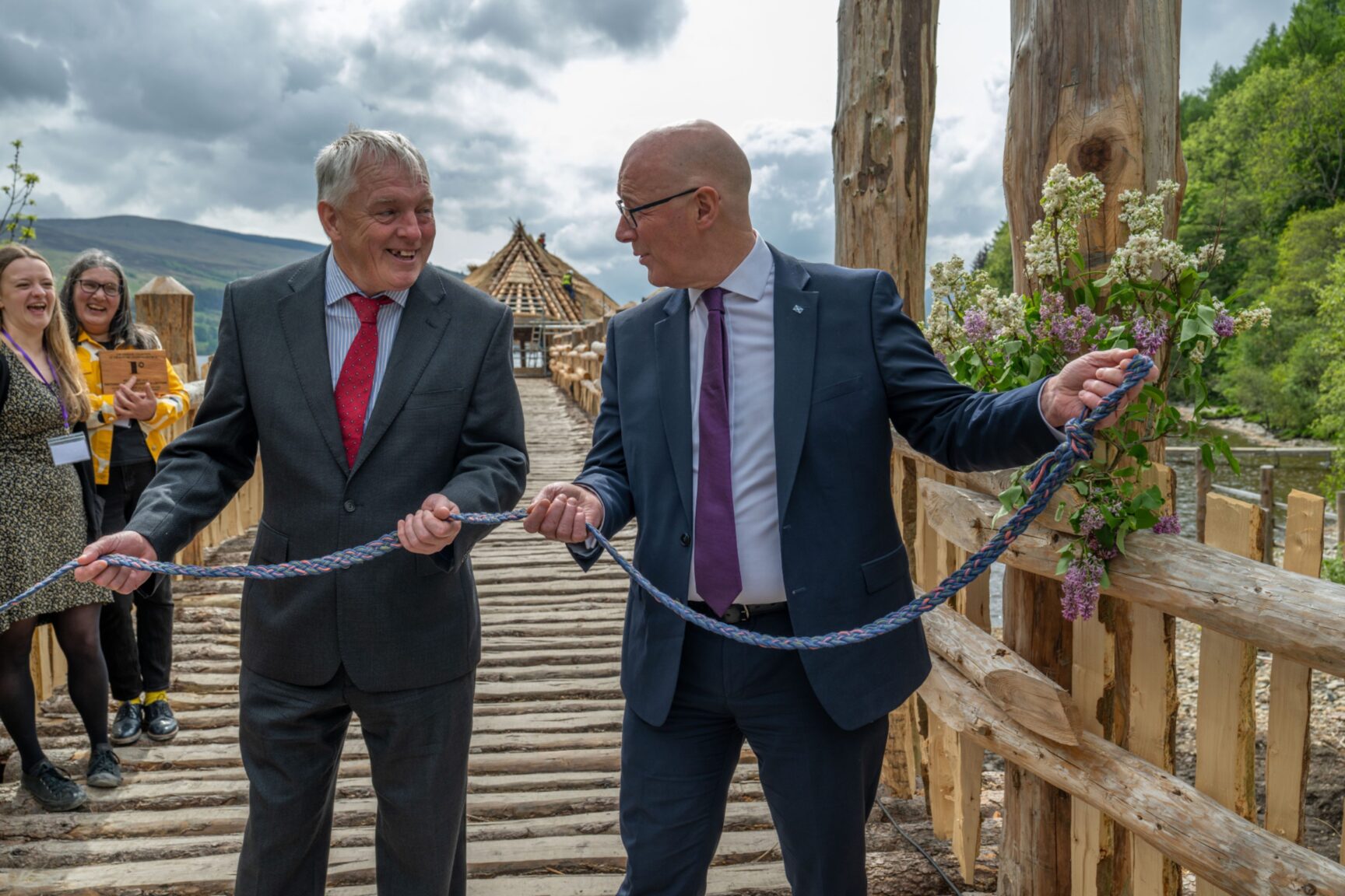 Scottish Crannog Centre opening: Best pics from unveiling