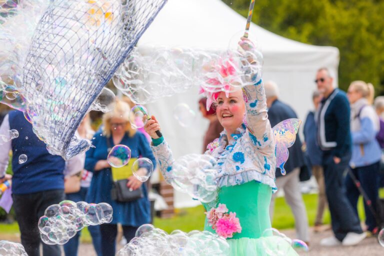Scone Palace Garden Fair draws crowds in Perthshire