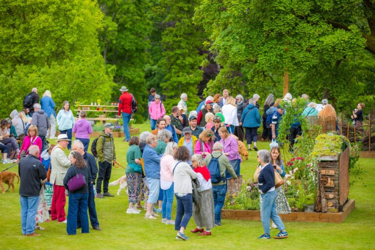 Scone Palace Garden Fair draws crowds in Perthshire