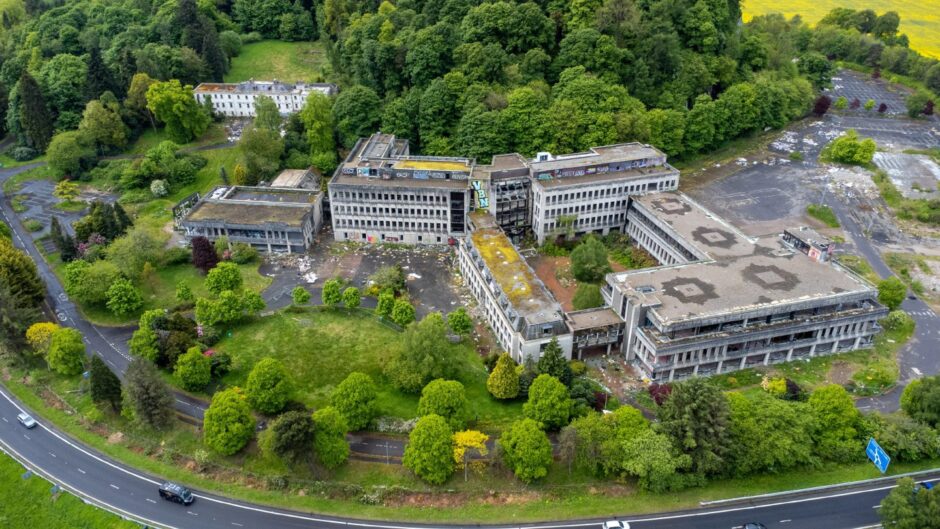 Craigforth Stirling: New drone footage shows shocking state of site