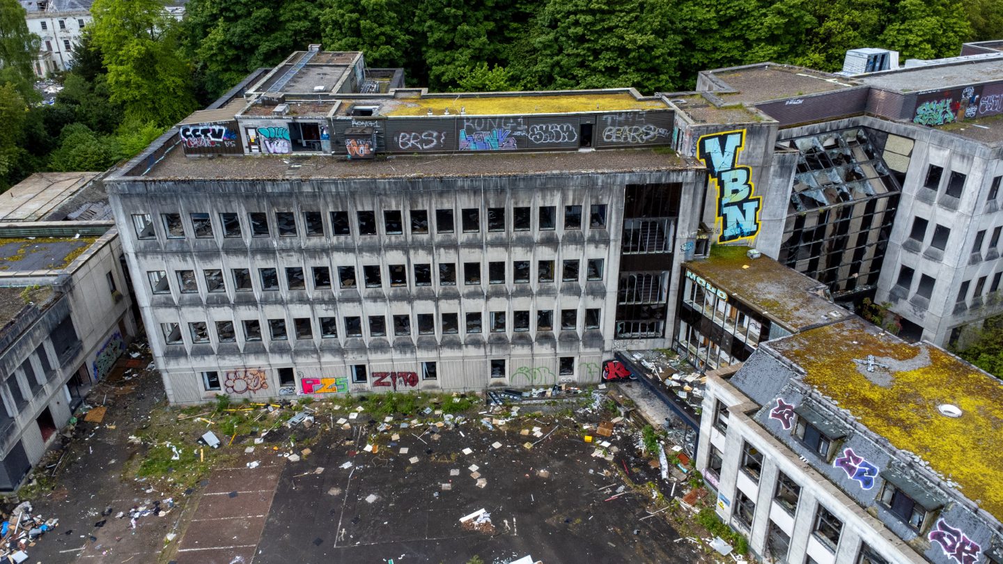 Craigforth Stirling: New drone footage shows shocking state of site