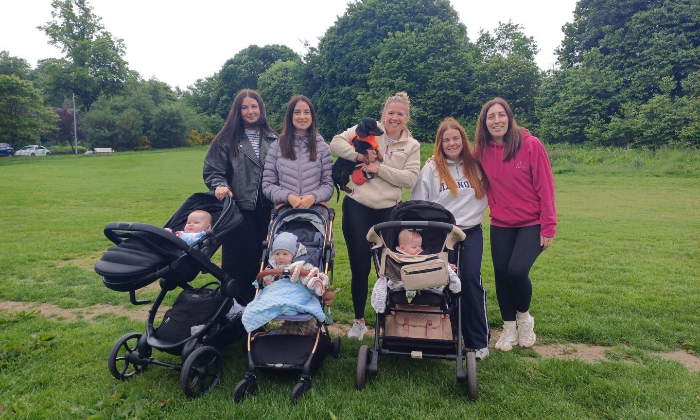 Stirling mums raise thousands after sudden deaths of two babies