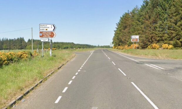 Two men in hospital with serious injuries after Angus crash