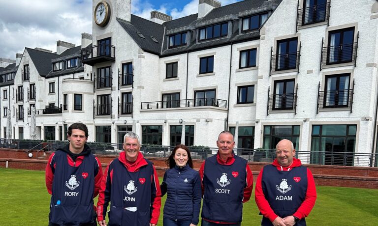 Carnoustie caddies leading the way with on-course lifesaving skills