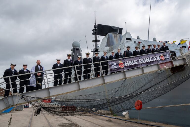 Exclusive: An inside look inside HMS Duncan on its visit to Dundee