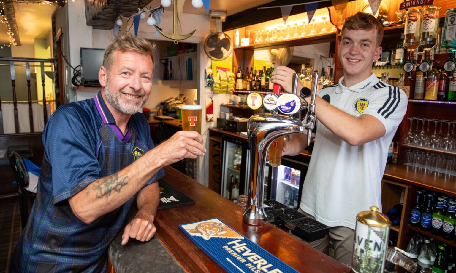 Cellardyke pub twins with Boston namesake amid World Cup fever