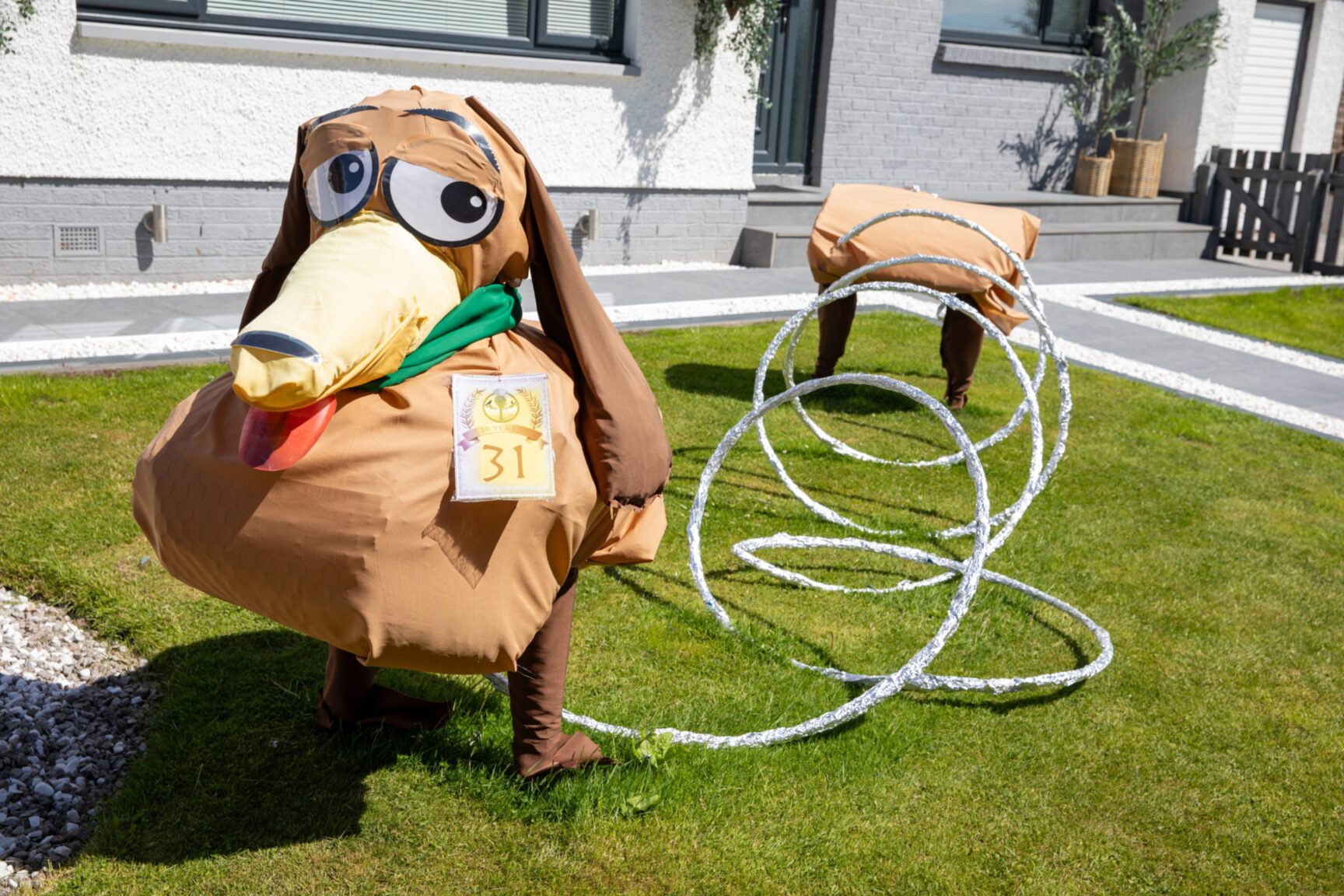 Longforgan scarecrow competition won by McTominay kick display