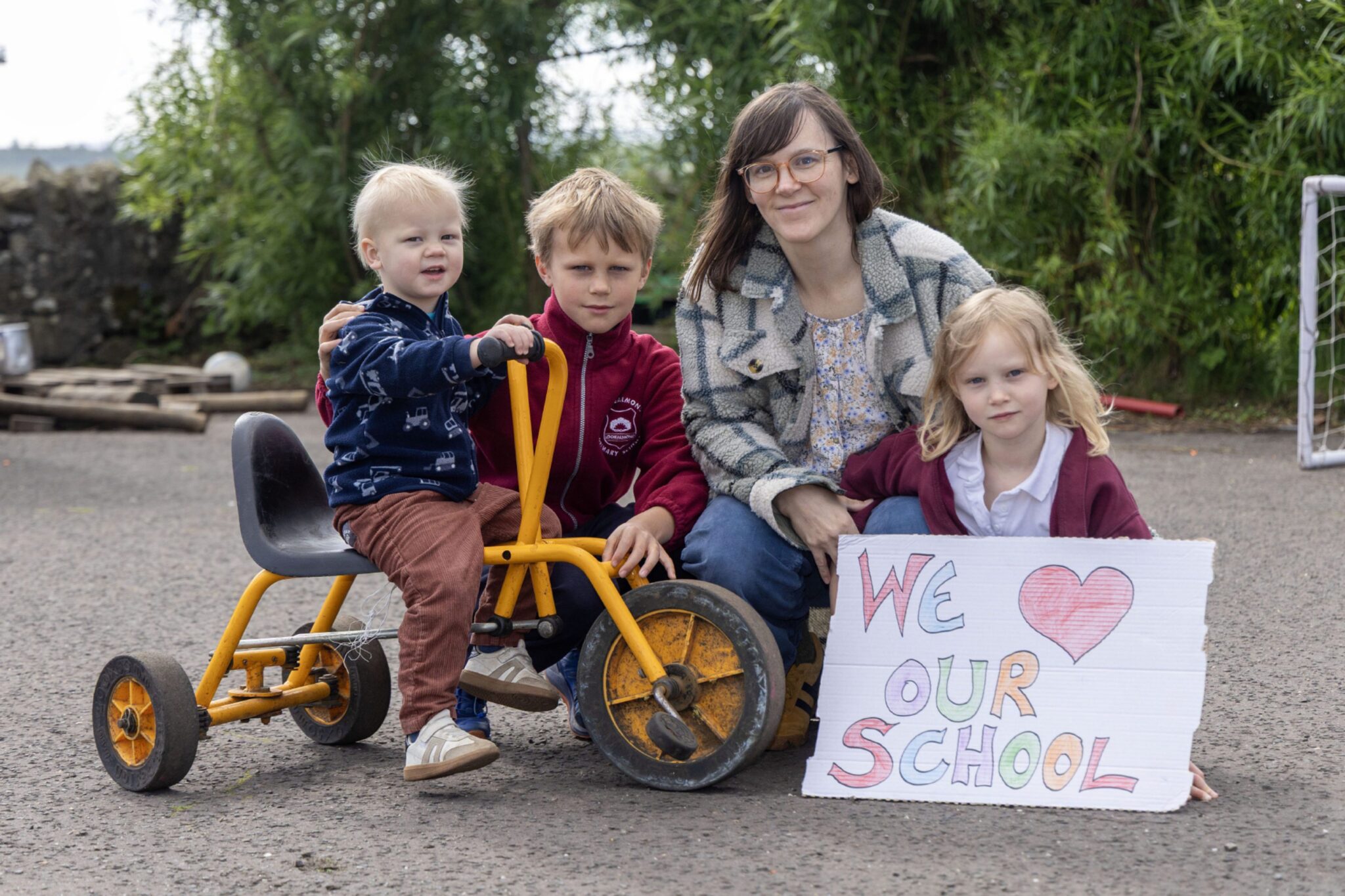 Logiealmond school closure: Families unite to face latest threat