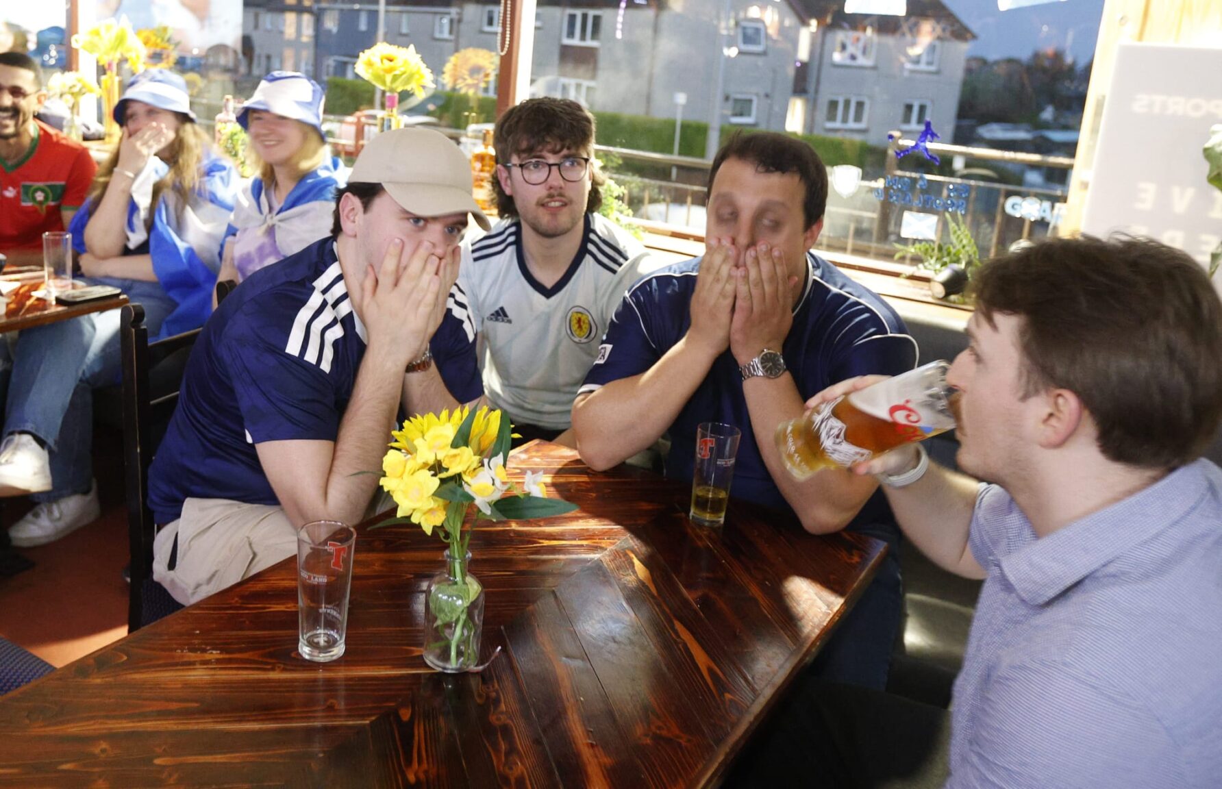 Live updates: Fans still upbeat despite Scotland loss to Morocco