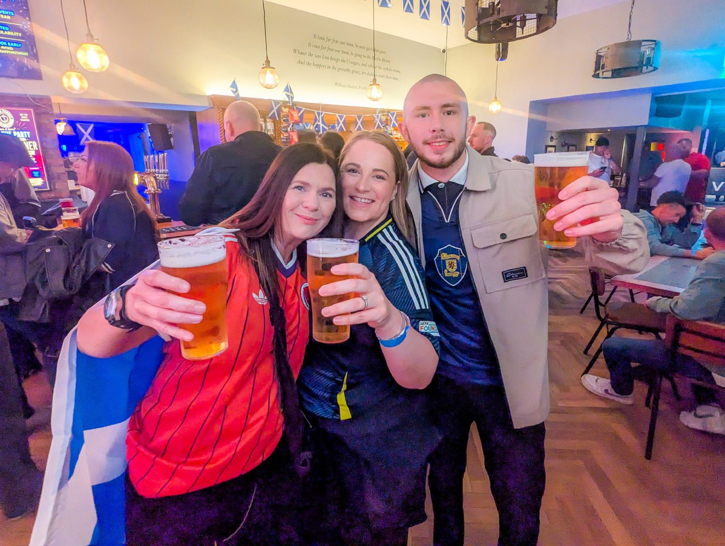 Scotland vs Haiti: Perth fans react to World Cup win in pictures