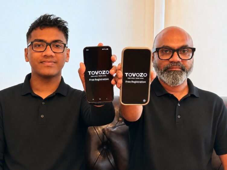 Perth schoolboy creates 'Uber for staffing' app Tovozo with his dad