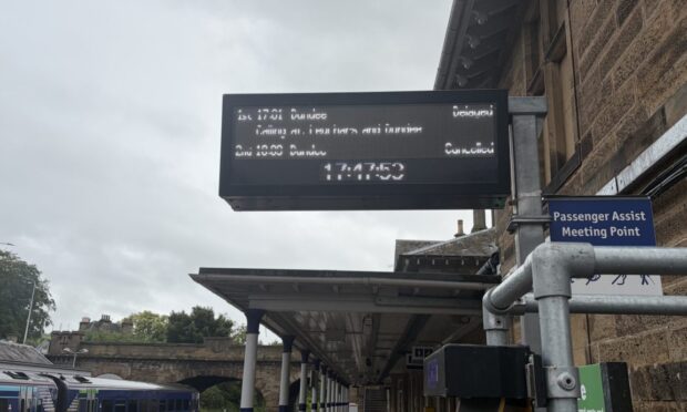 Dundee train services cancelled after person hit on the line in Fife
