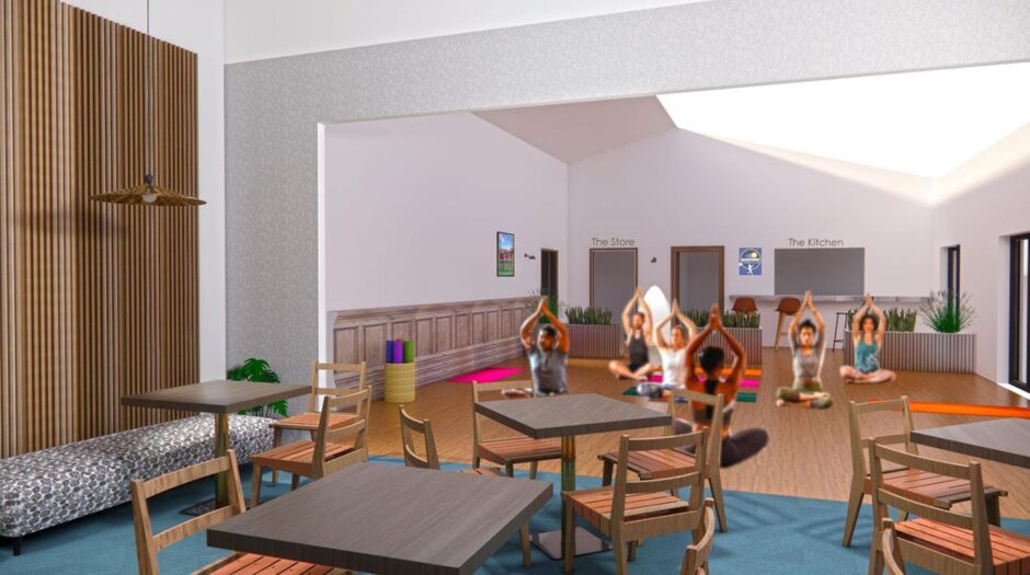 What new Blairgowrie tennis clubhouse could look like