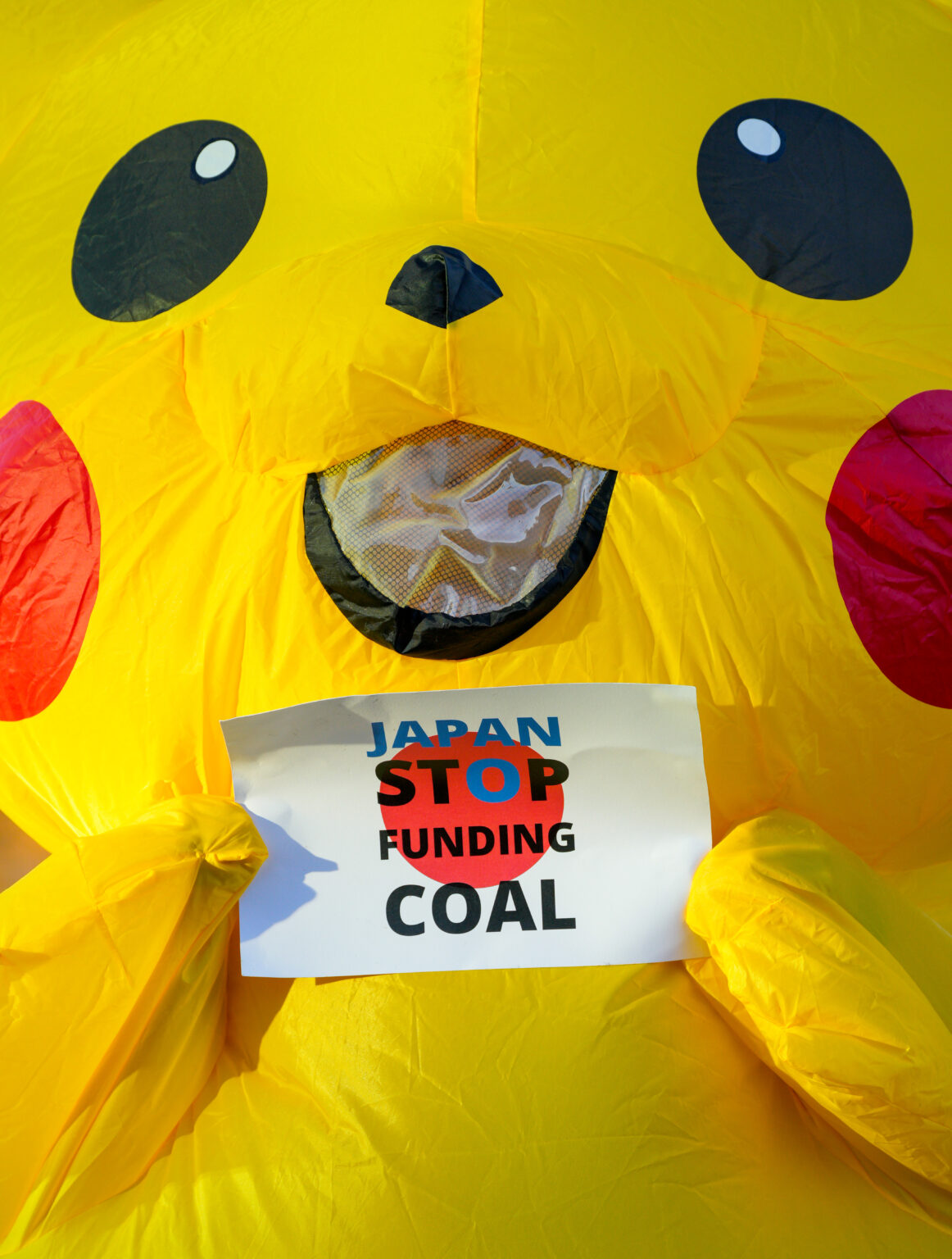 Pikachu protesters demand end to coal power as Cop26 protests continue