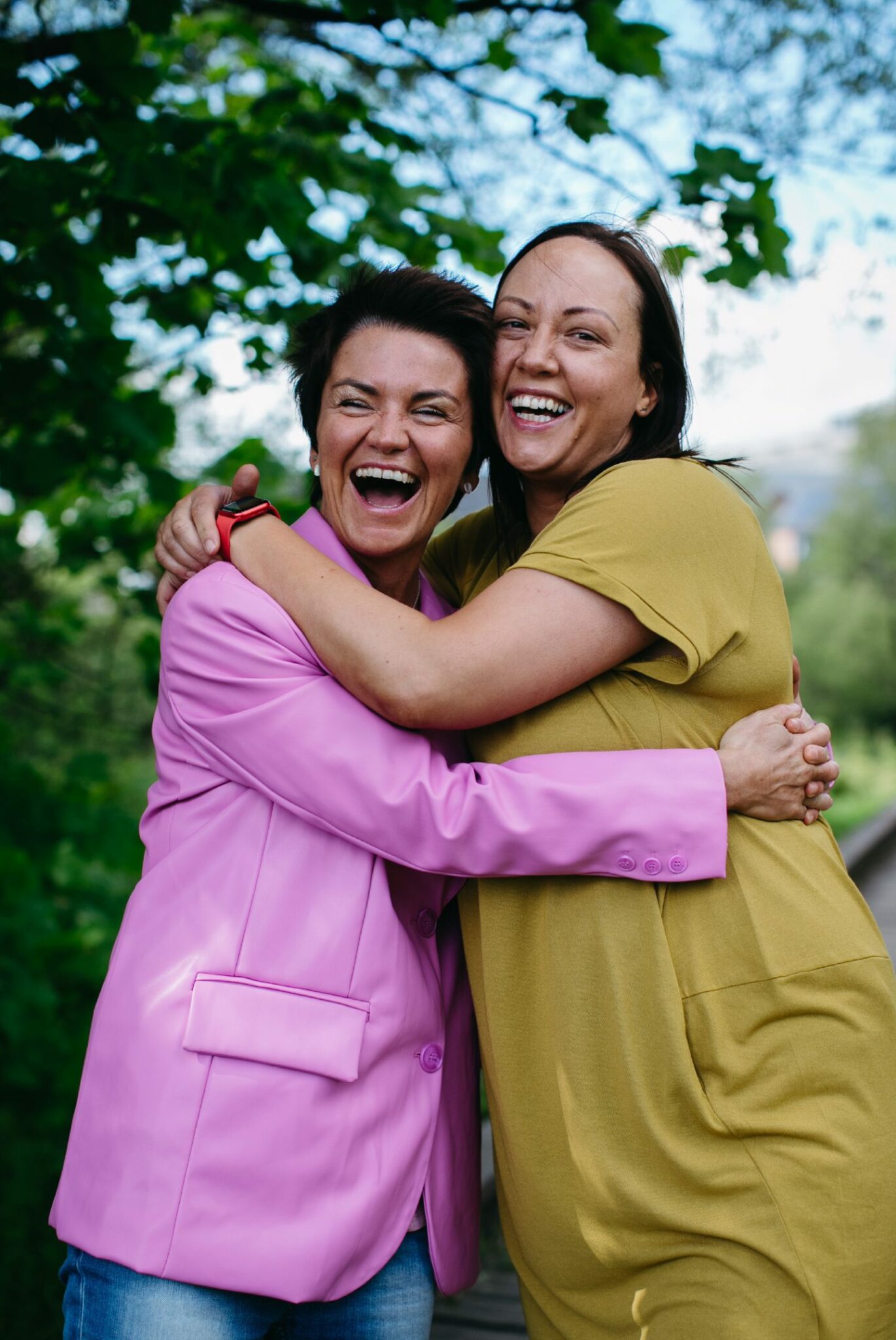 And the brides wore HRT: Happy couple Fiona and Leah Stalker on mutual ...