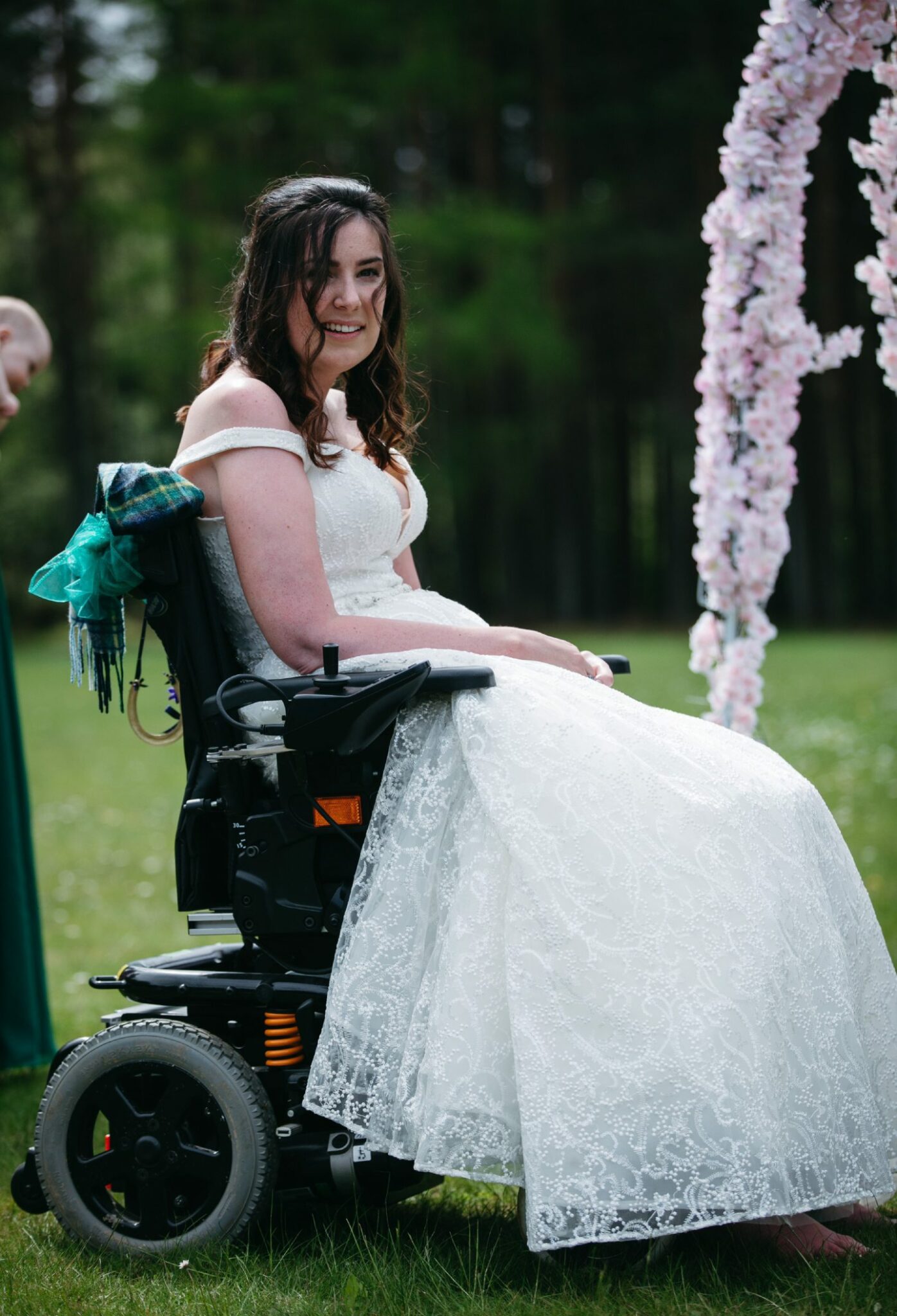 Joyous bride Lucy Lintott on defying MND to walk down wedding aisle