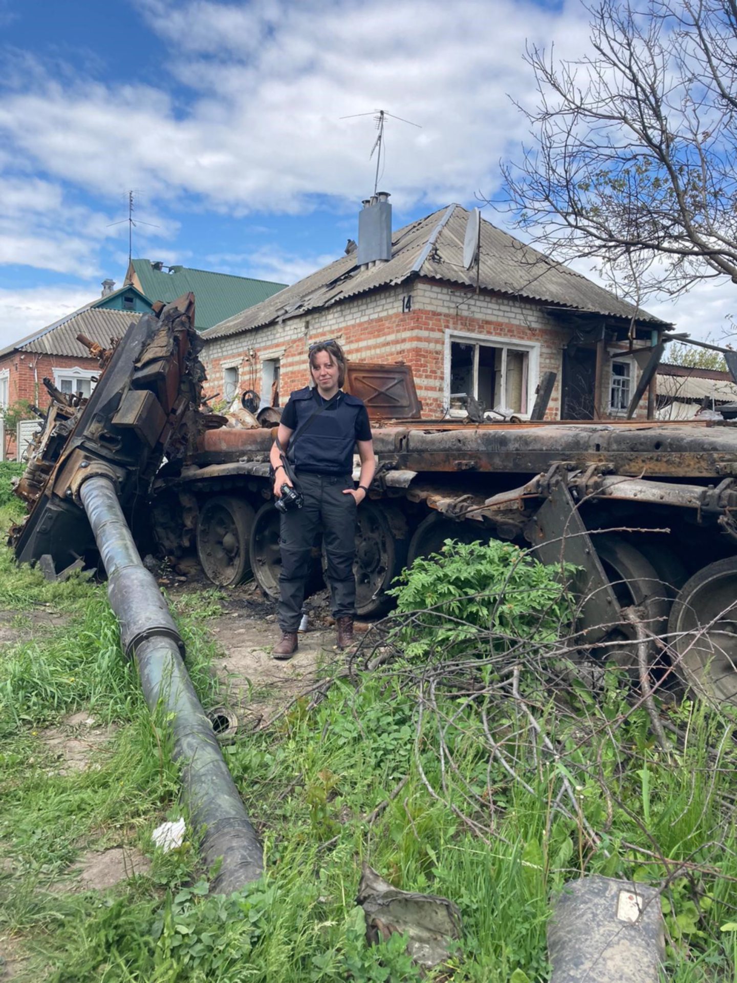 Reporter Jen Stout reflects on her time covering war in Ukraine