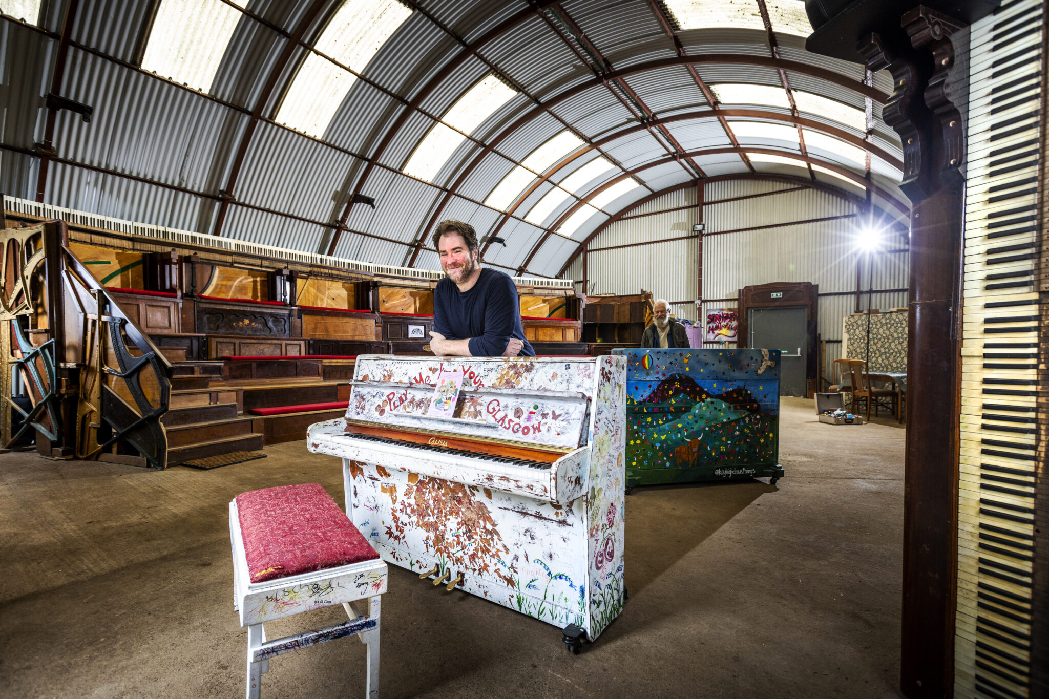 Springburn Auditorium: Venue created using recycled pianos to open to ...