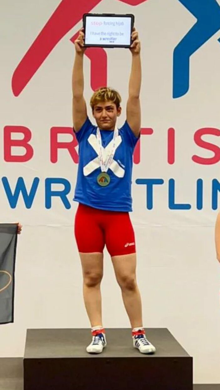 Gold medallist Melika Balali: ‘I wrestle for Scotland but I fight for ...