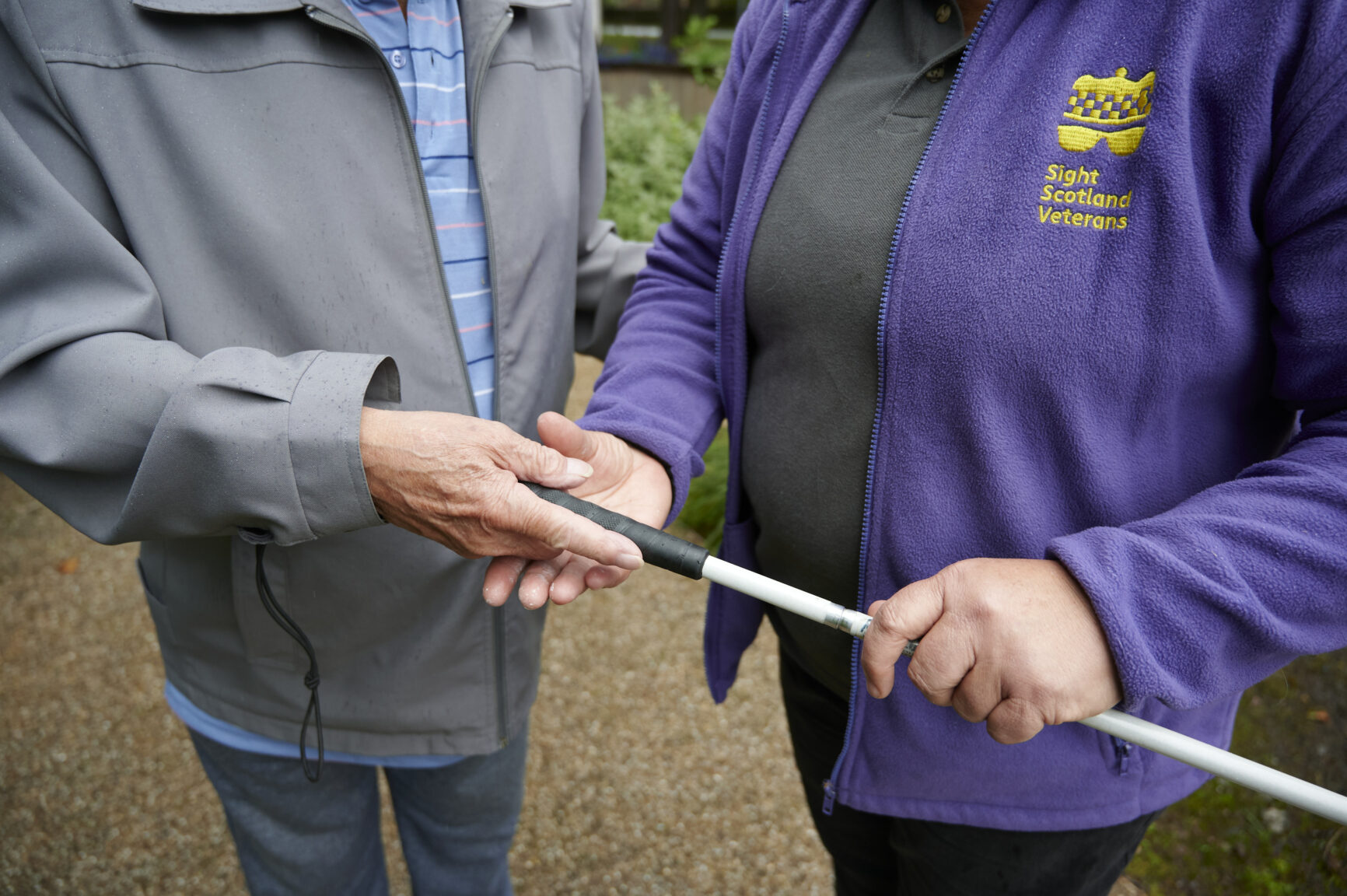 Working with veterans with sight loss “humbling” for rehab officer Sharon