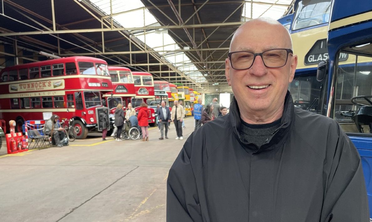 Ken Bruce on becoming patron of Glasgow Vintage Vehicle Trust