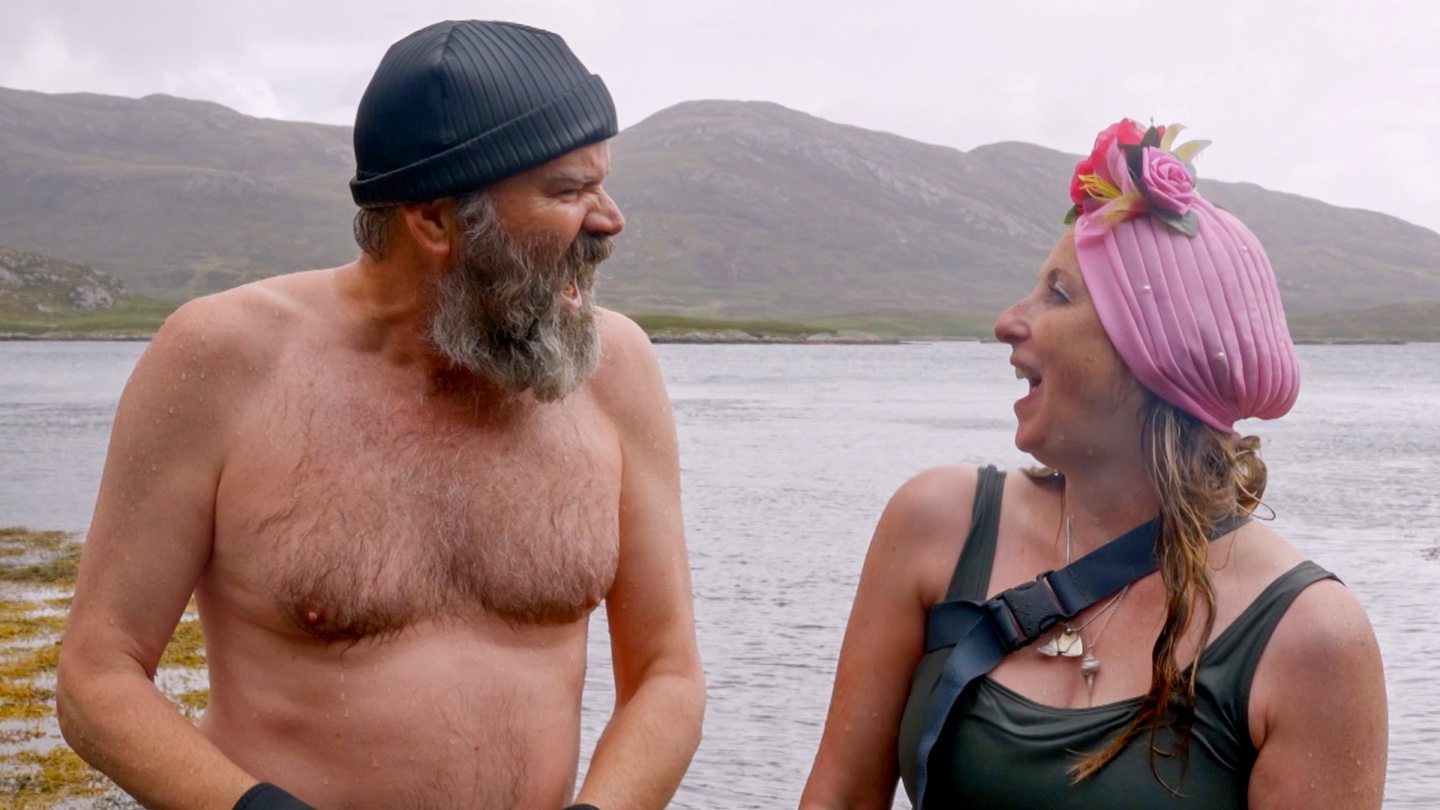 Jules And Greg’s Wild Swim: Comedy couple brave water again