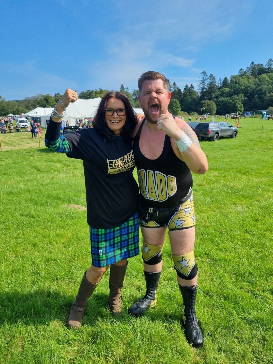 Judith Ralston and Grado on their laugh-out-loud Scottish road trip