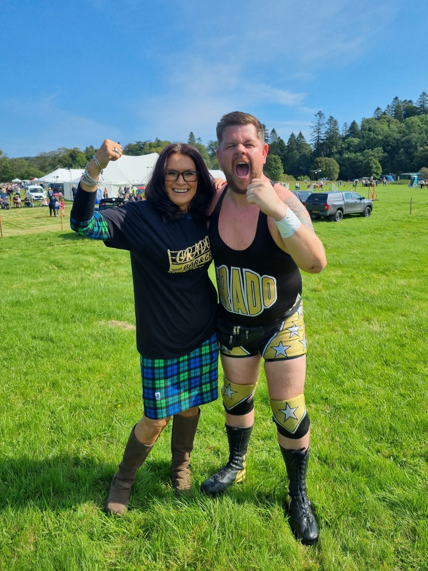 Judith Ralston and Grado on their laugh-out-loud Scottish road trip