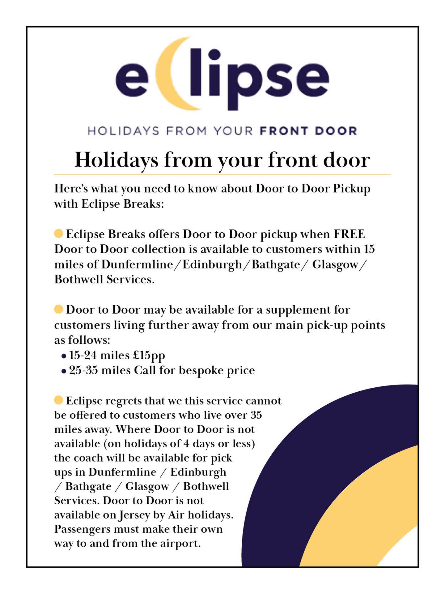 New Summer tours with Eclipse Breaks - now offering stays at Warner Leisure Hotels - The Sunday Post