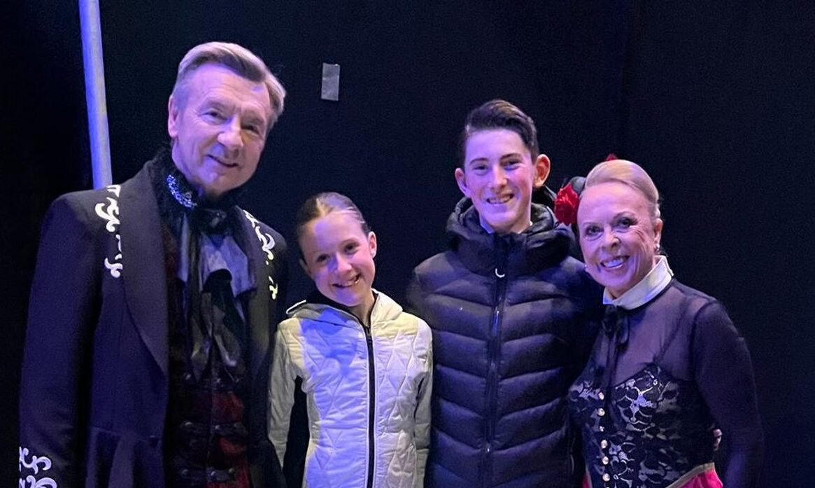 Torvill and Dean on retirement and young Scots following their path