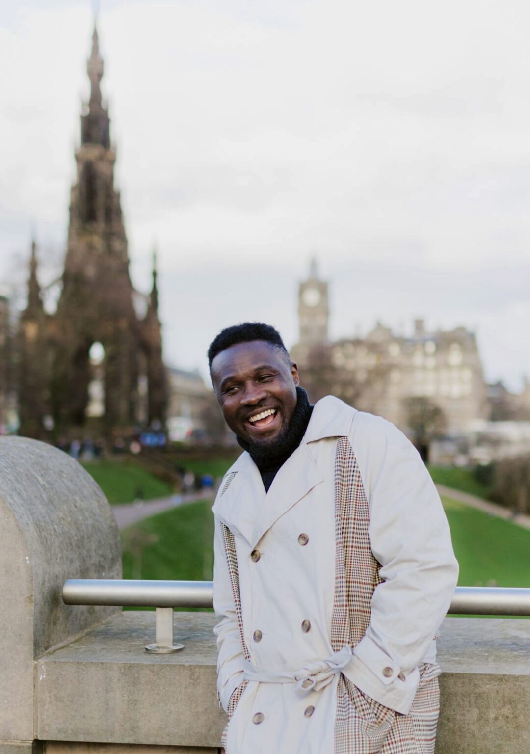 Soul singer James Emmanuel on finding home in Edinburgh