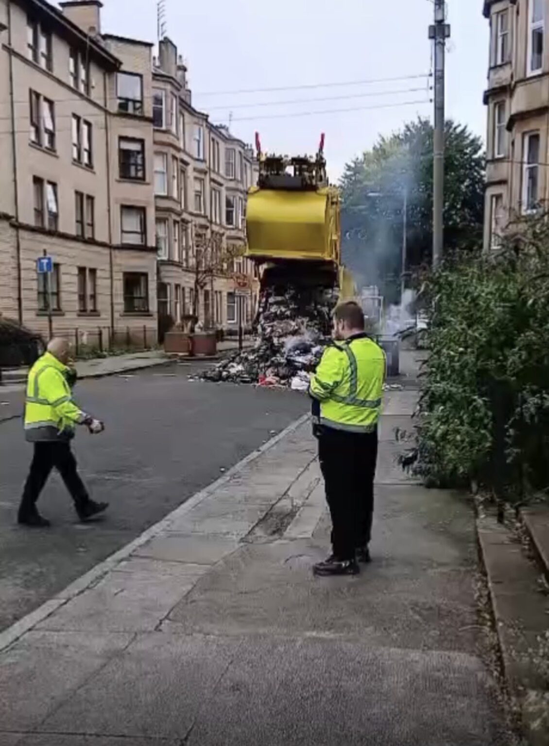 Discarded lithium batteries blamed for bin lorry explosions