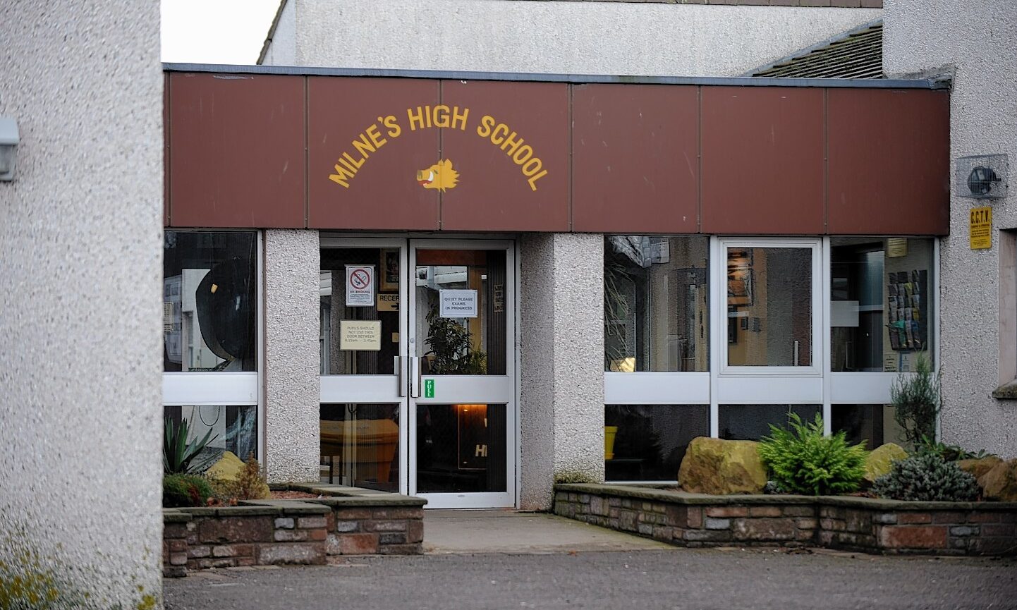 Milne's High School: £20,000 donation untouched for 8 years